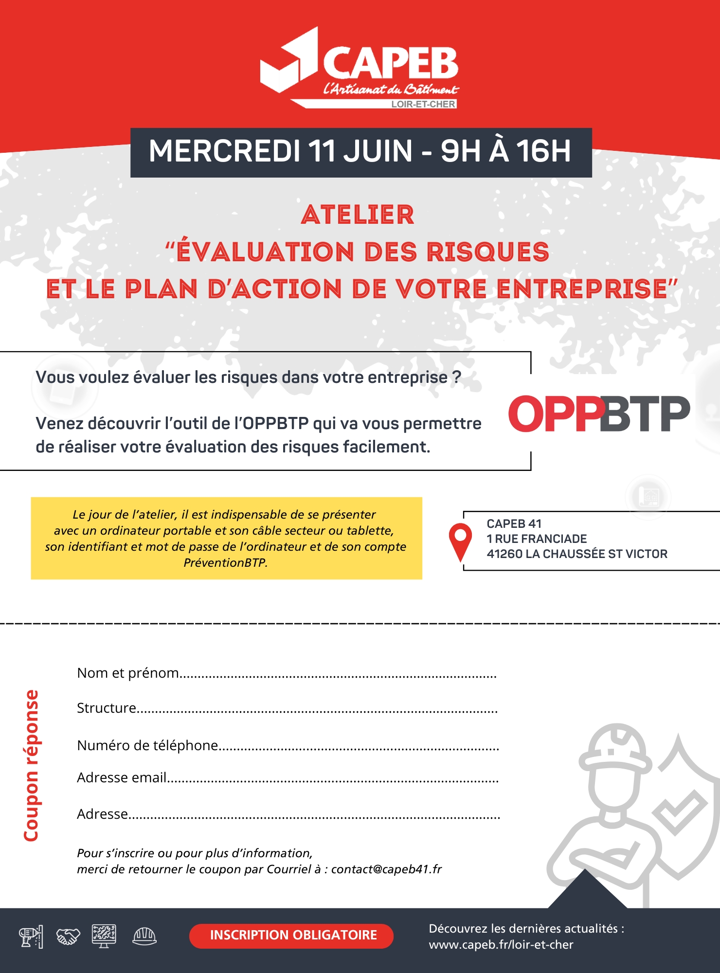 Atelier Document Unique ・ CAPEB